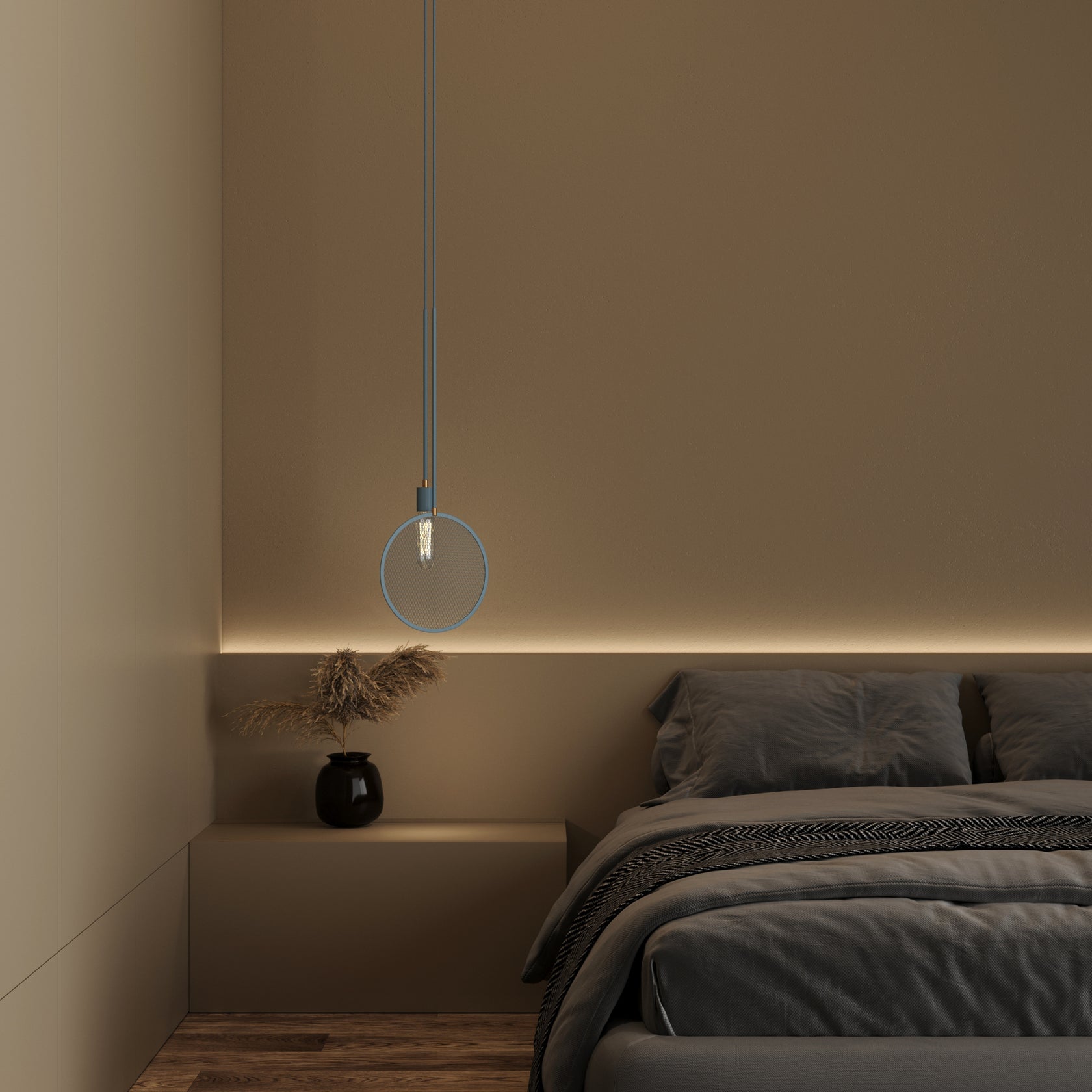 Minimalistic pendant lamp Inverted – world.babich.studio